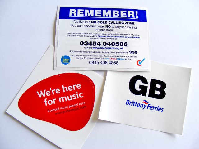 Window Sticker Solutions | Anglia Labels