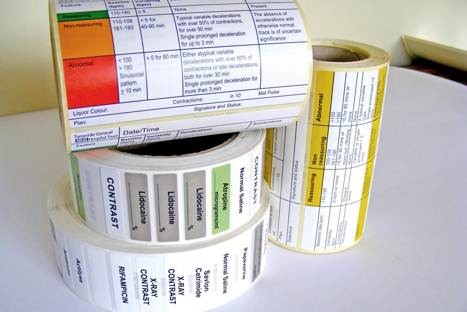 NHS Pharma Syringe Labels Case Study | Anglia Labels